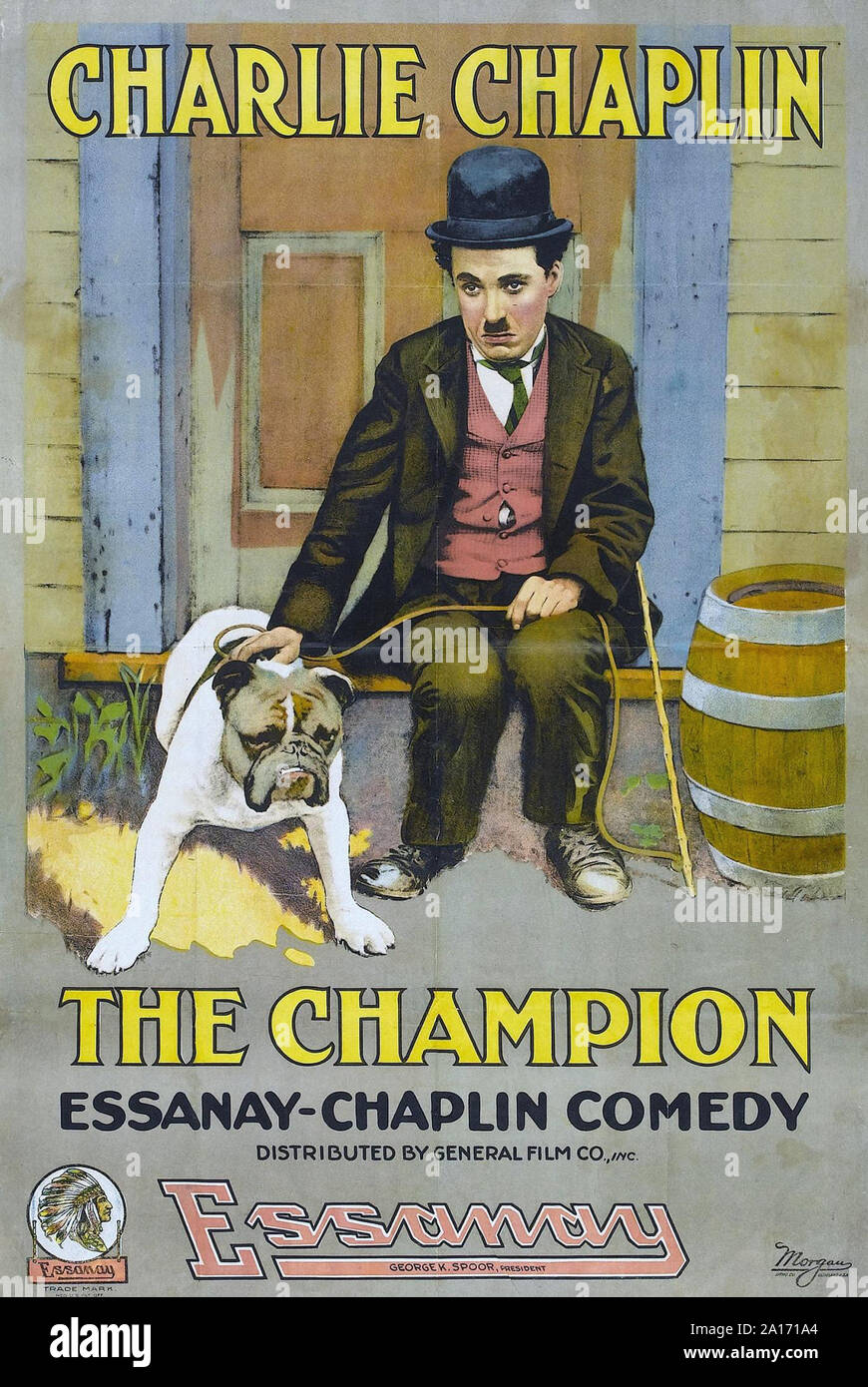 The champion charlie chaplin hi-res stock photography and images - Alamy