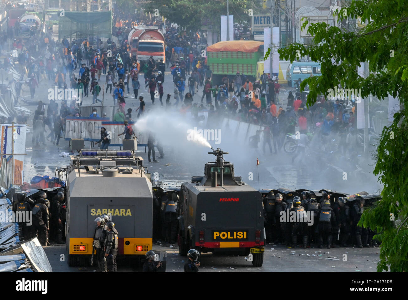 Riot water hi-res stock photography and images - Alamy