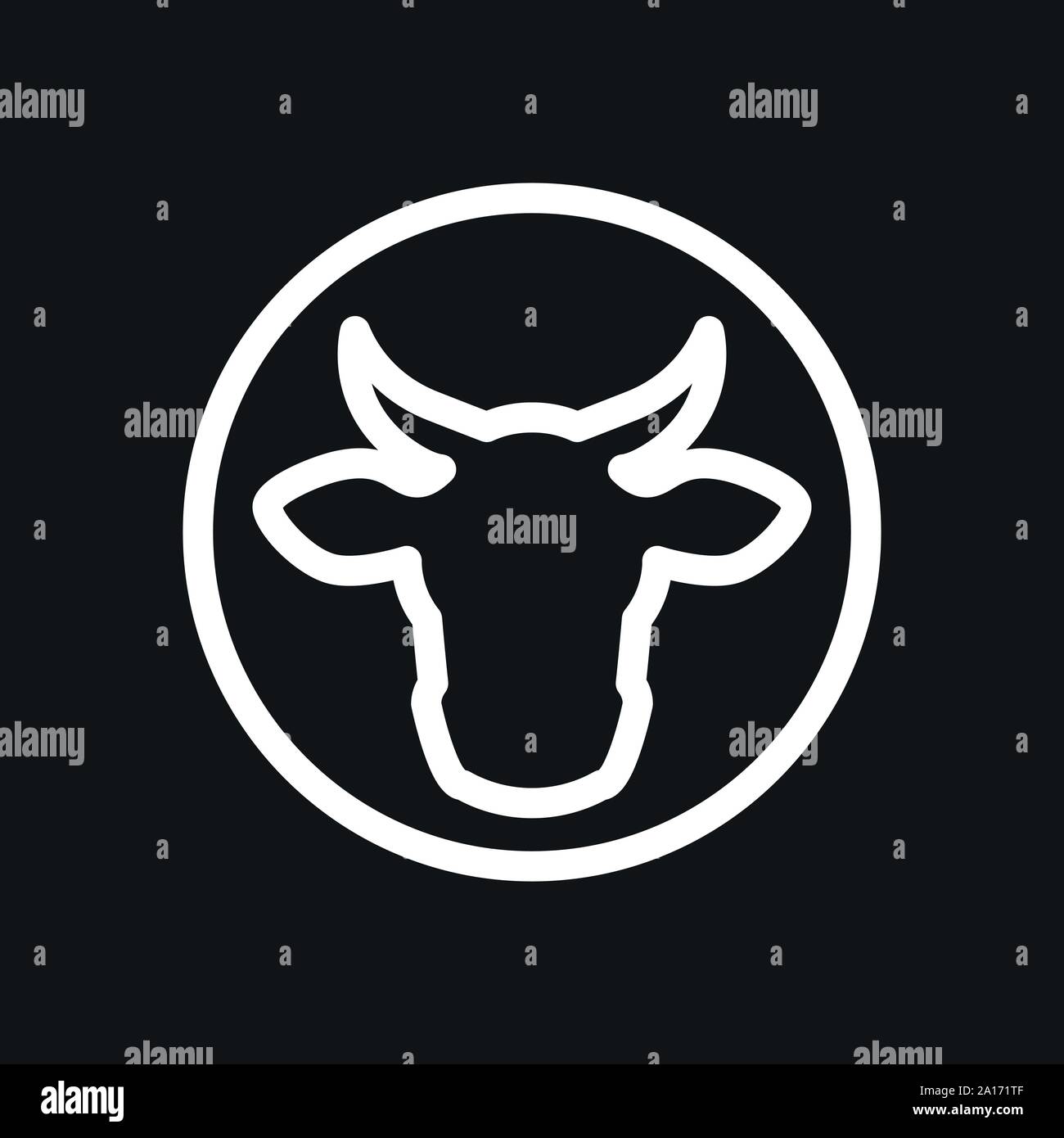 Cow icon. High quality symbol of animal for web design Stock Vector ...