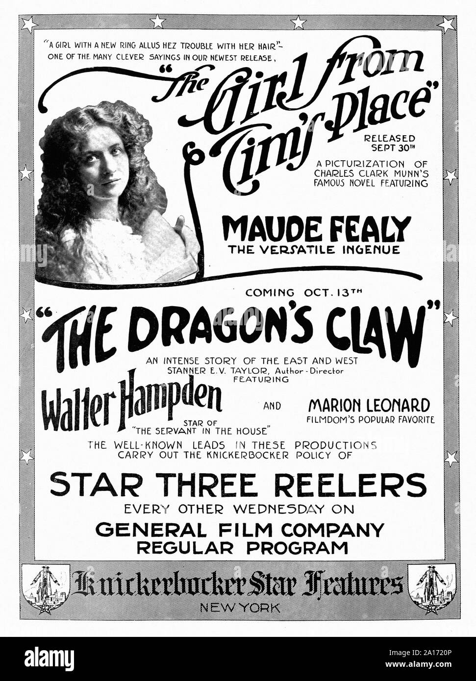 Movie star promotion Black and White Stock Photos & Images - Alamy