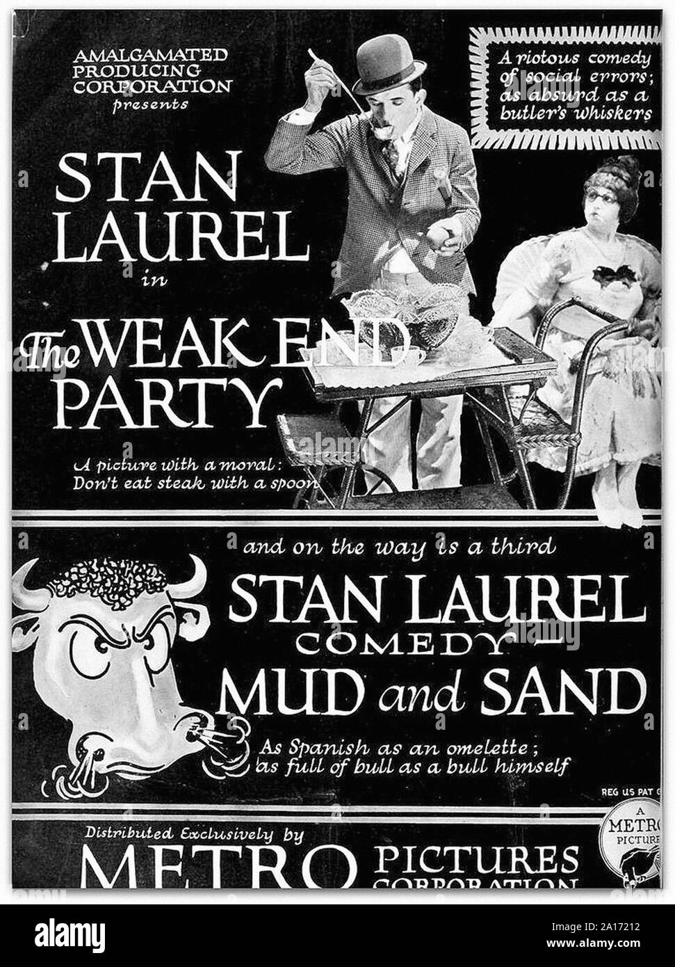 Silent movie party hi-res stock photography and images - Alamy