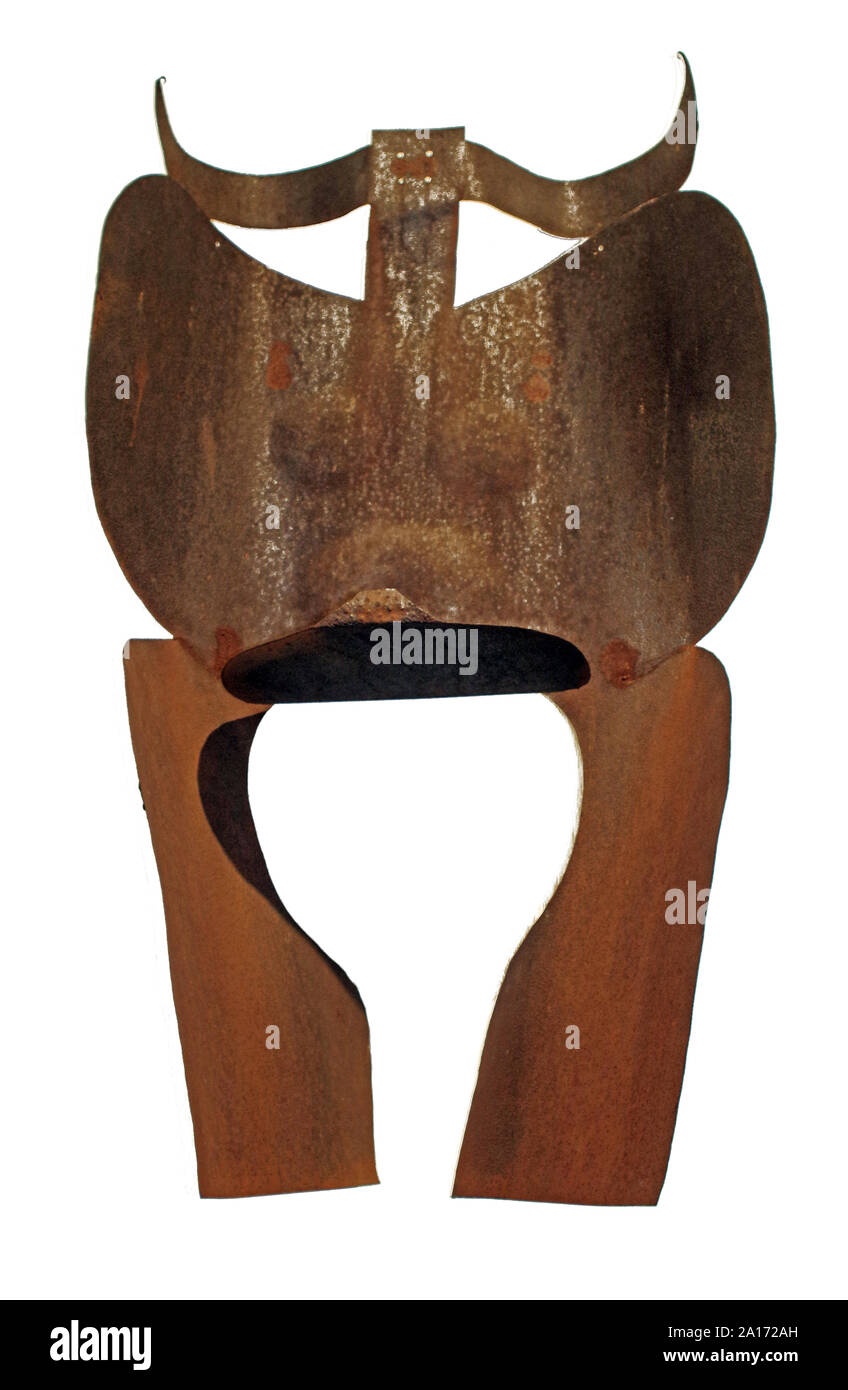 Nivola Museum in Orani, Sardinia, Italy. Contains paintings and ...