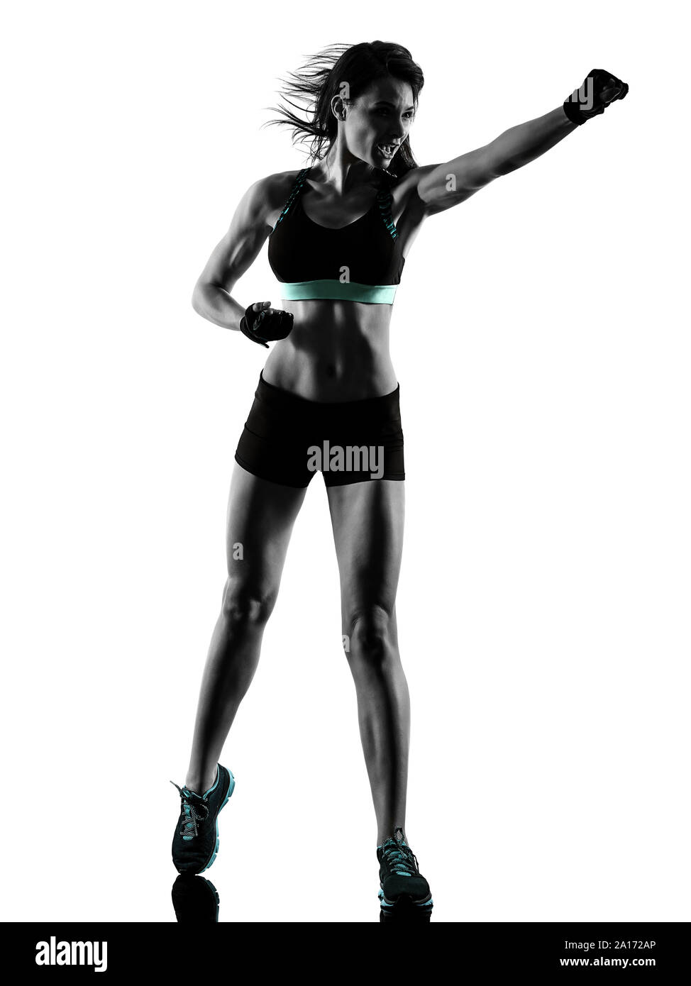 Core muscles woman hi-res stock photography and images - Alamy