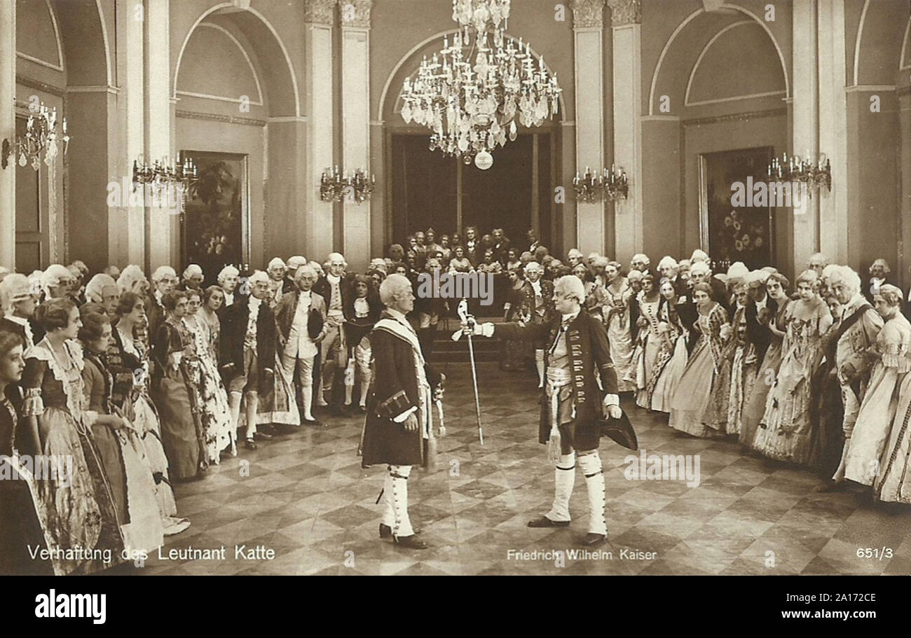 Fridericus Rex - Promotional poster - Silent Movie Era Stock Photo - Alamy