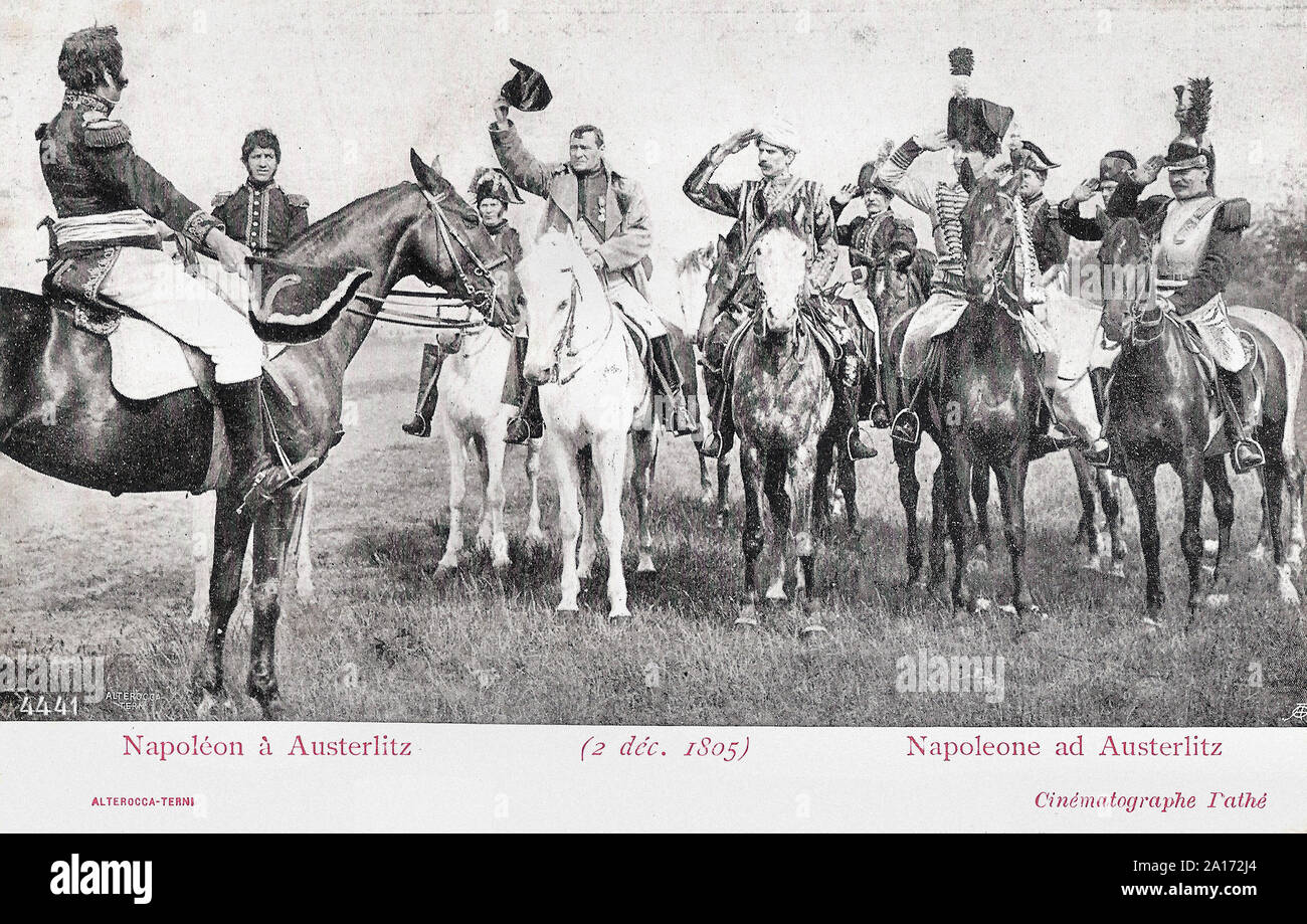 Napoléon a Austerlitz (2 DéC. 1805) - Promotional poster - Silent Movie ...