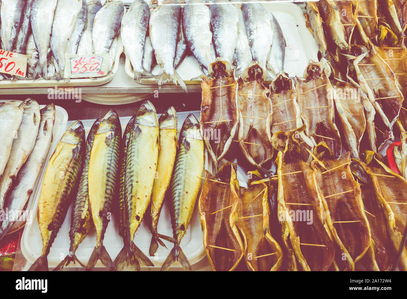 Fish market lake baikal russia hi-res stock photography and images - Alamy