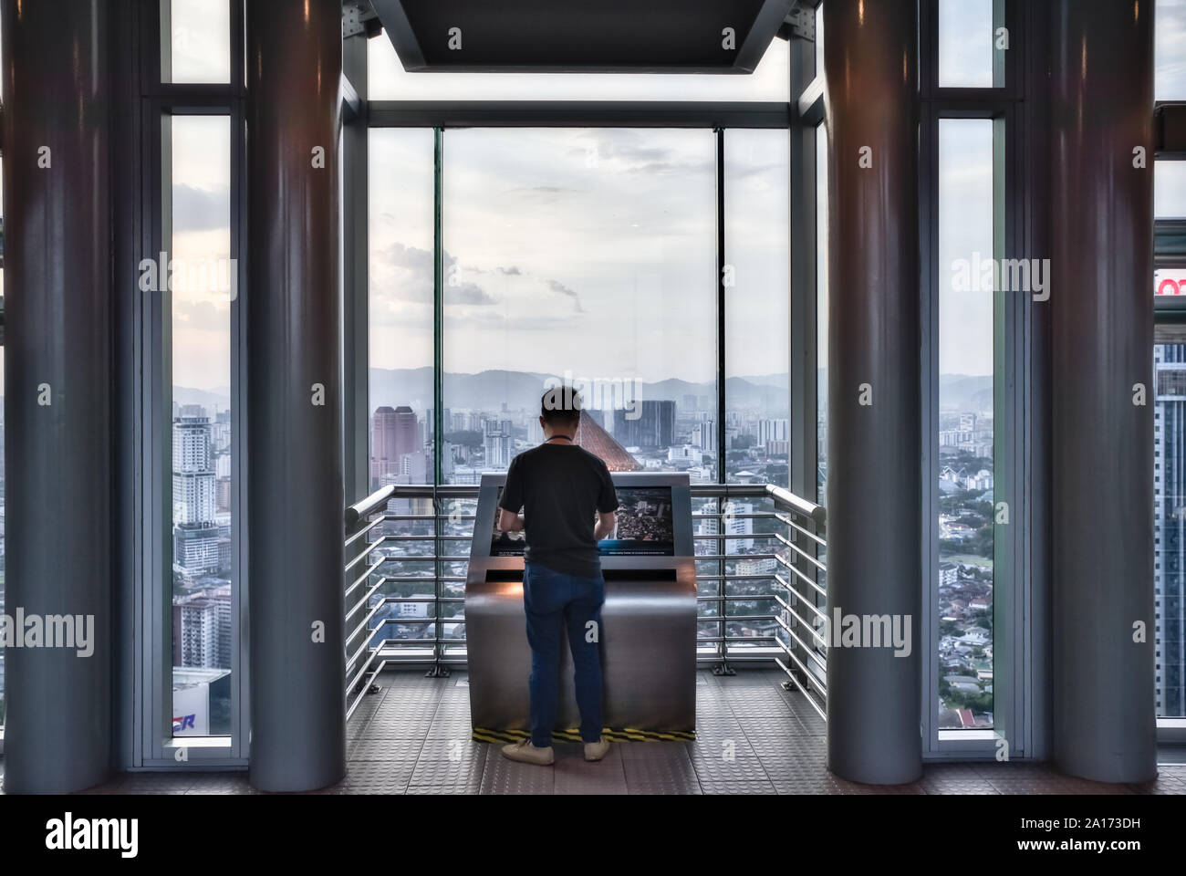 Petronas tower view from top hi-res stock photography and images - Alamy