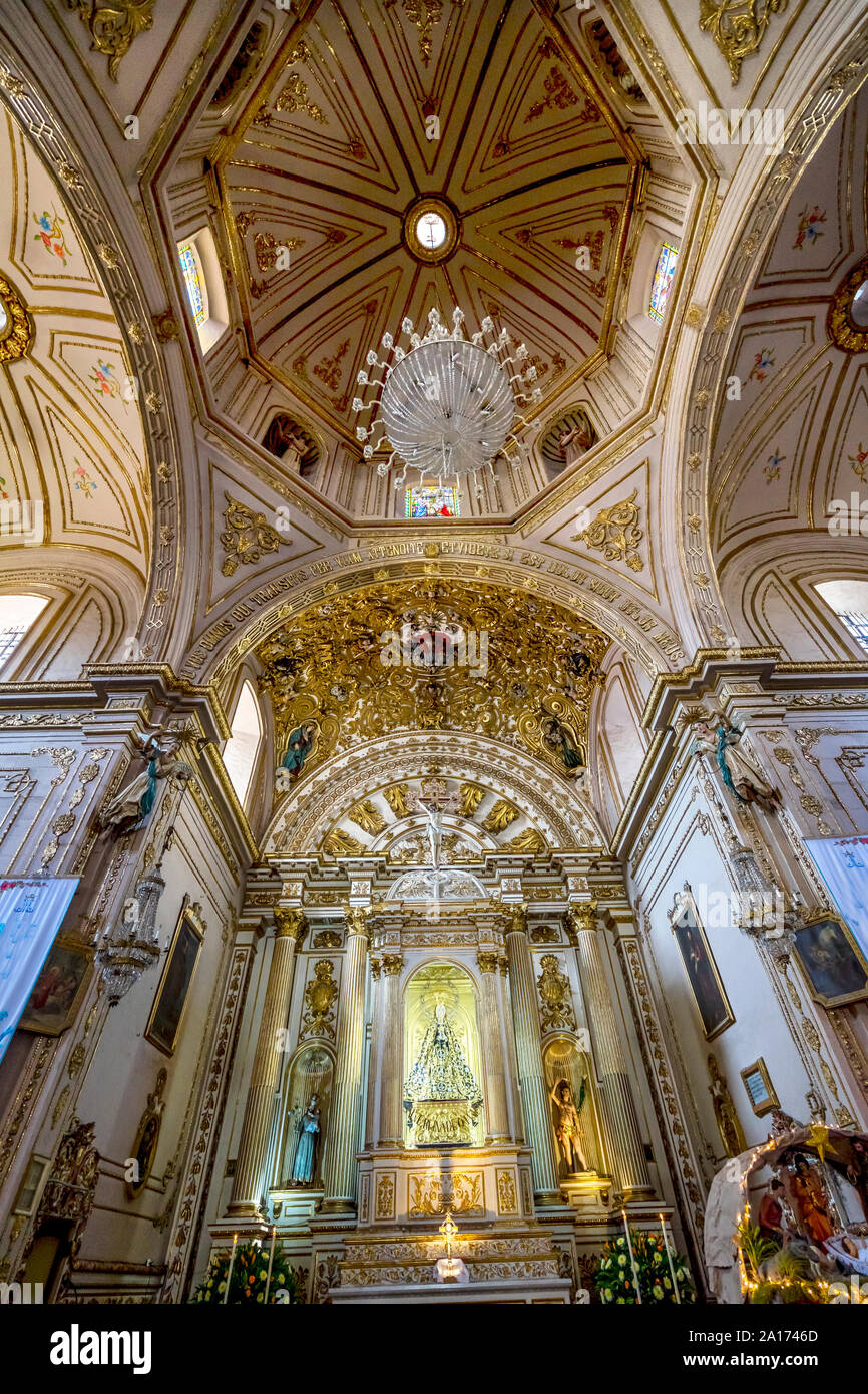 Virgin Mary Statue Basilica Dome Altar Our Lady of Solitude Nuestra ...