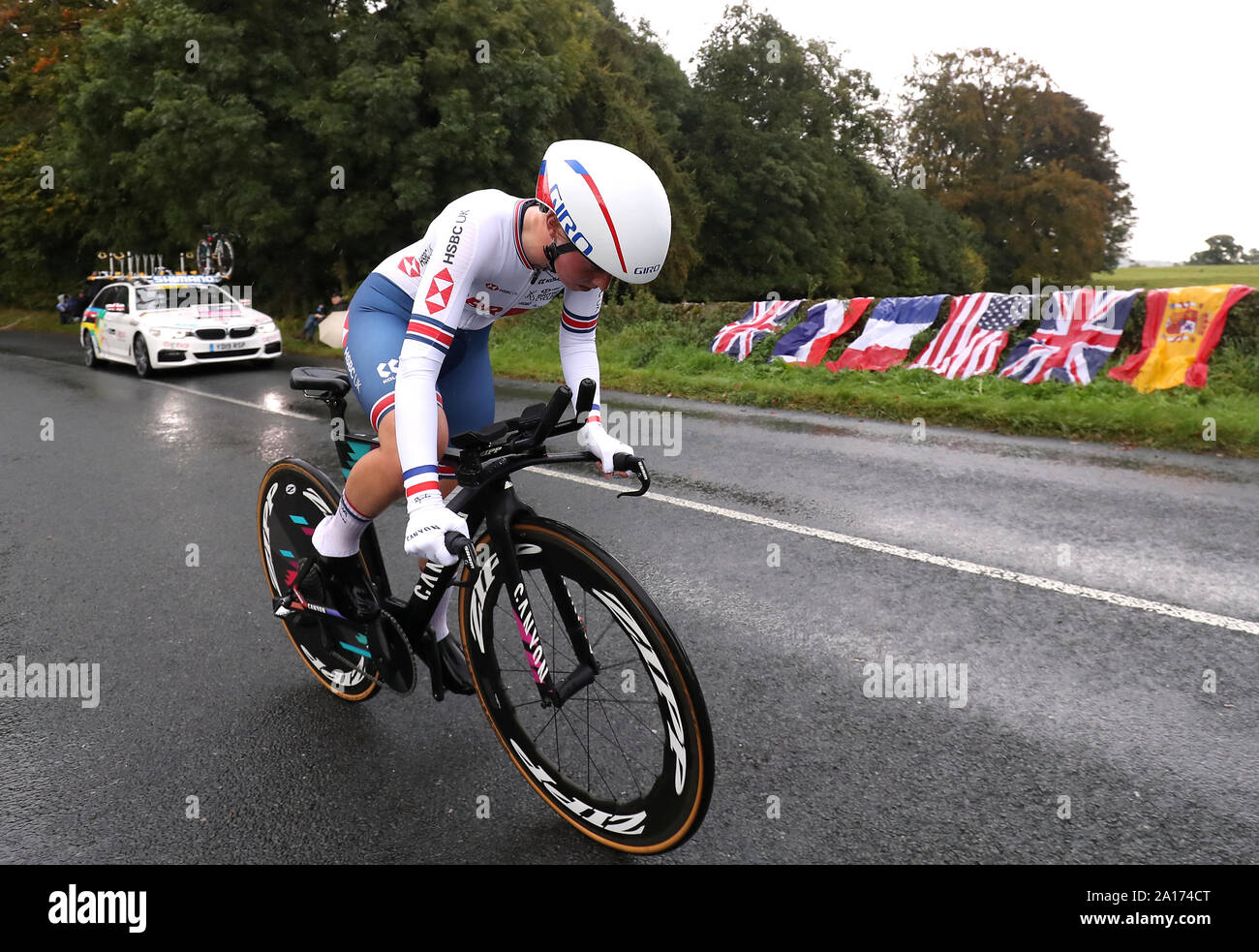 Great Britain's Alice Barnes during the Elite Women Individual Time ...