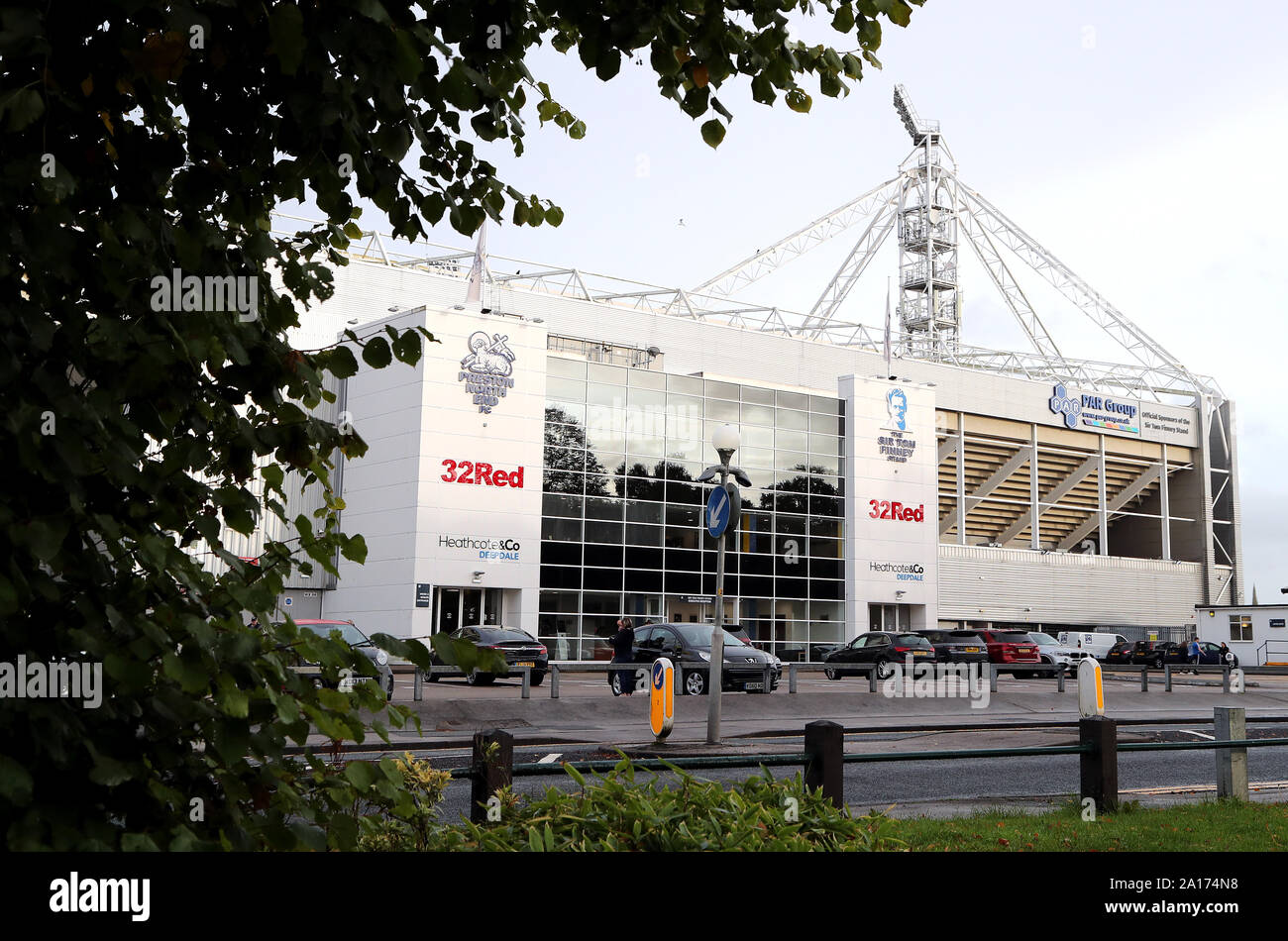 Deepdale football ground hi-res stock photography and images - Alamy