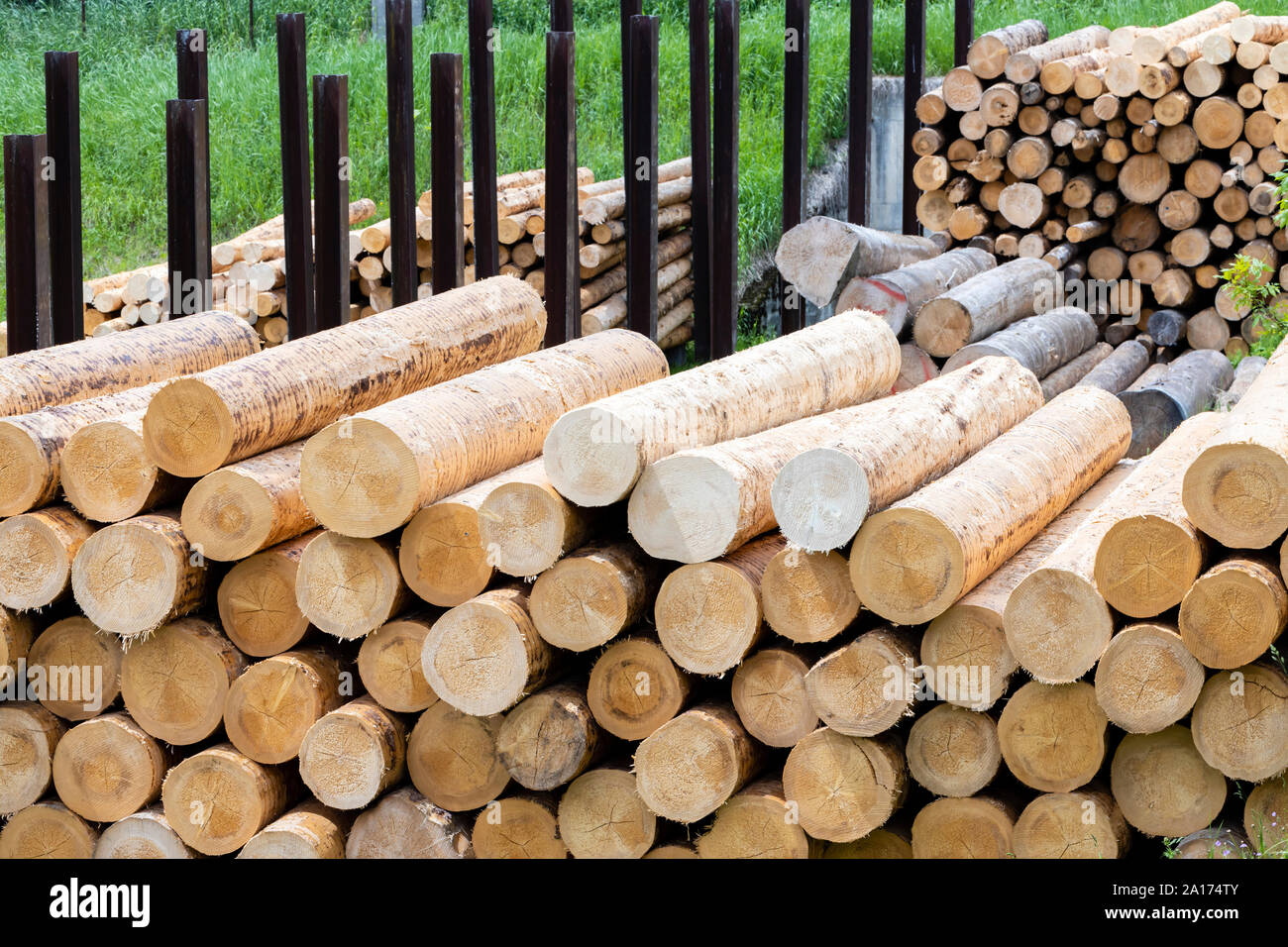 woodworking industry in Alps, Italy Stock Photo - Alamy