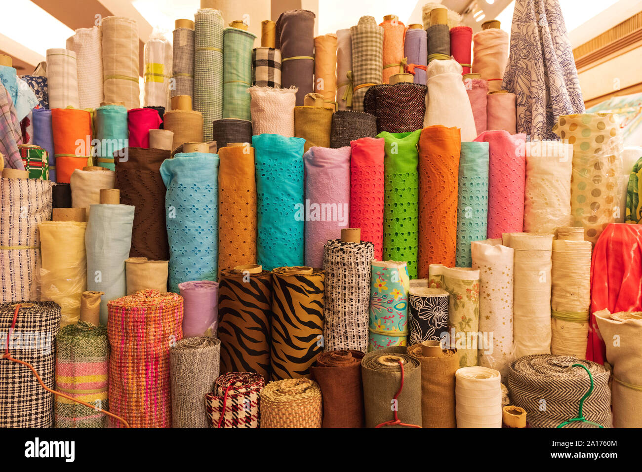 Colourful textile hi-res stock photography and images - Alamy