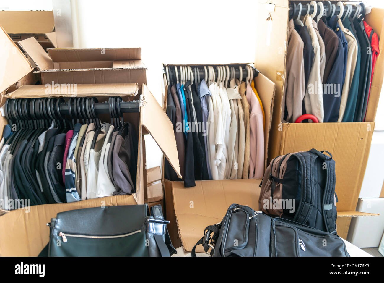 Cardboard Clothes Hanger High Resolution Stock Photography and Images ...