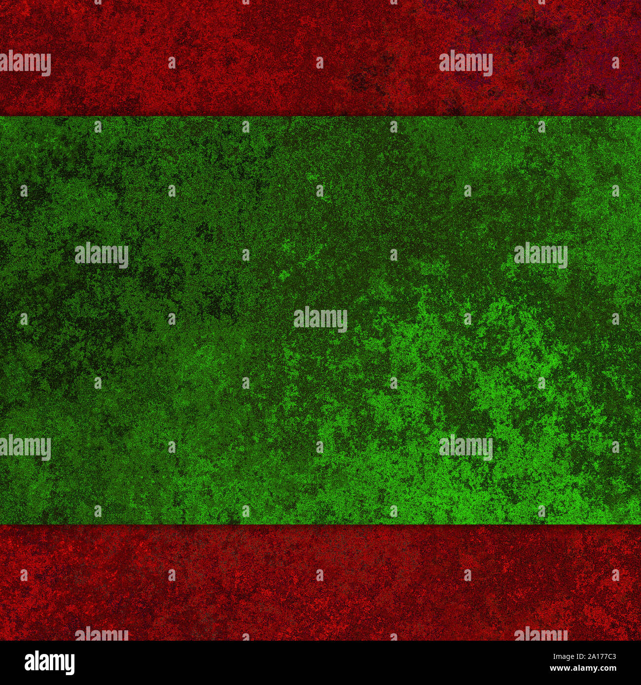 Grunge red and green metal texture background Stock Photo - Alamy