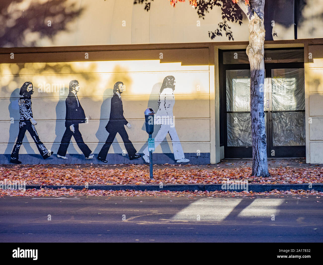 Beatles store mural hi-res stock photography and images - Alamy
