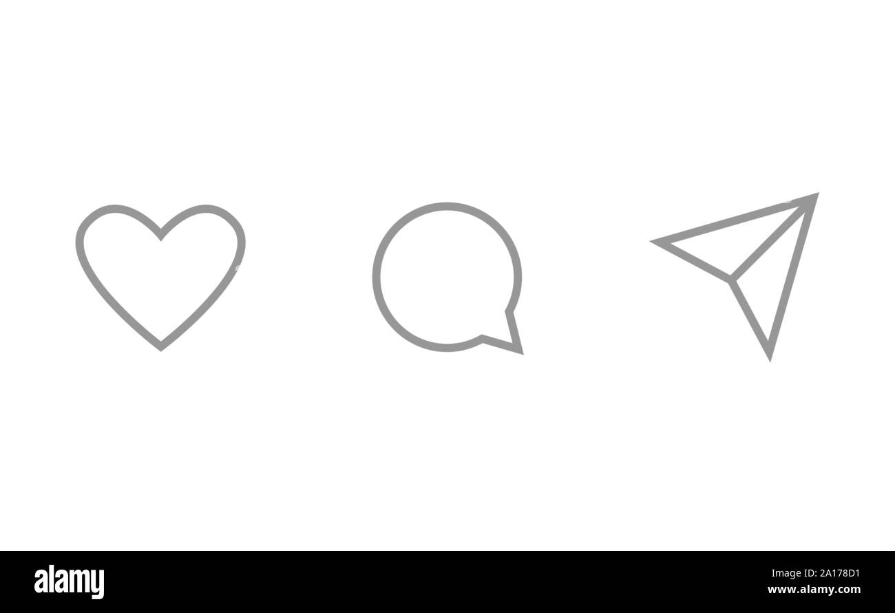 Message hearts Stock Vector Images - Alamy