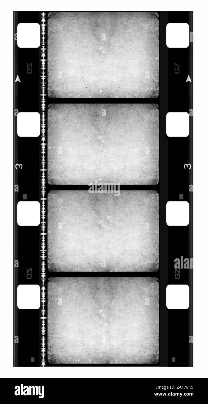 Close up of vintage movie film strips Stock Photo - Alamy