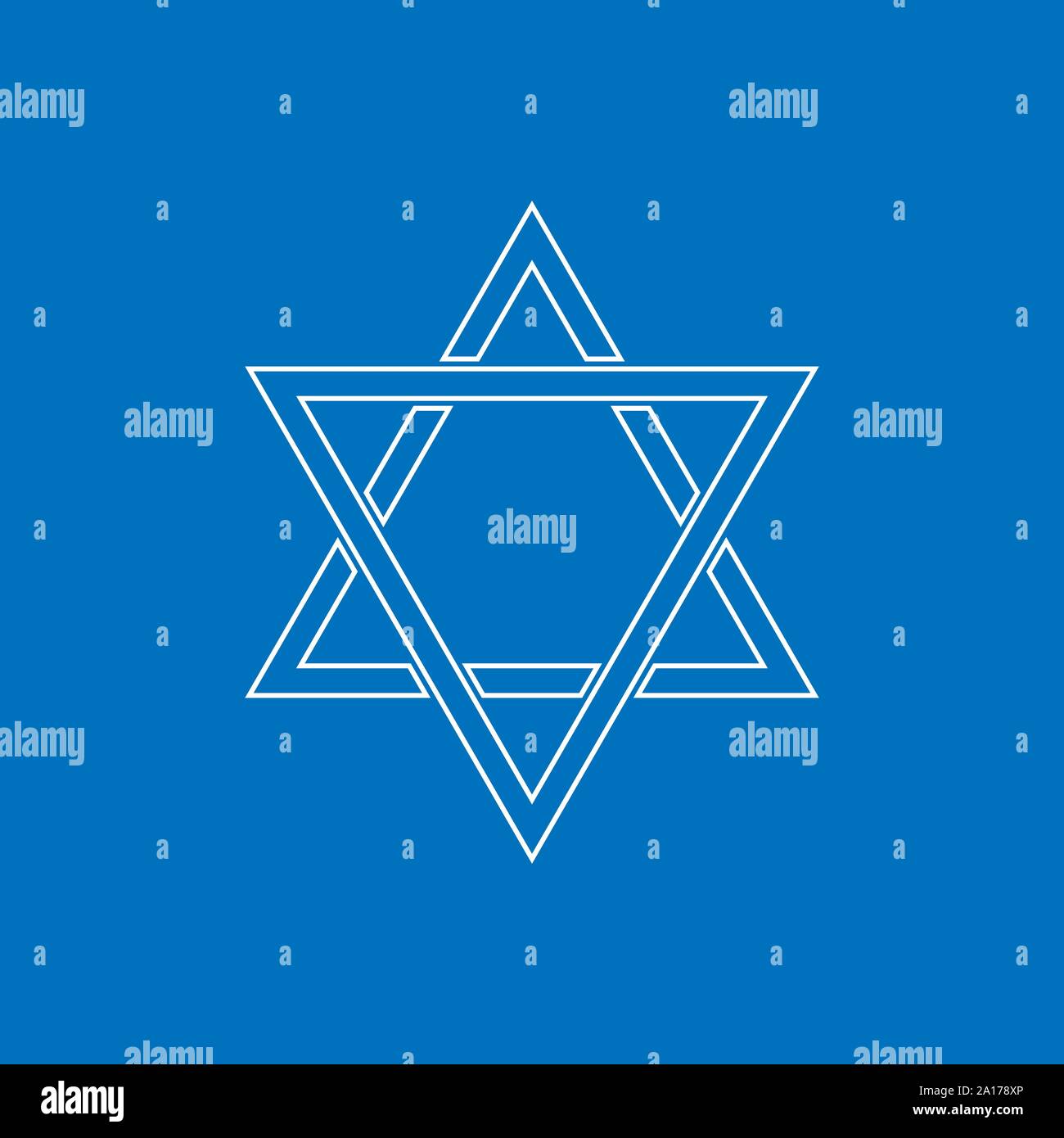 Star of David icon Stock Vector Image & Art - Alamy