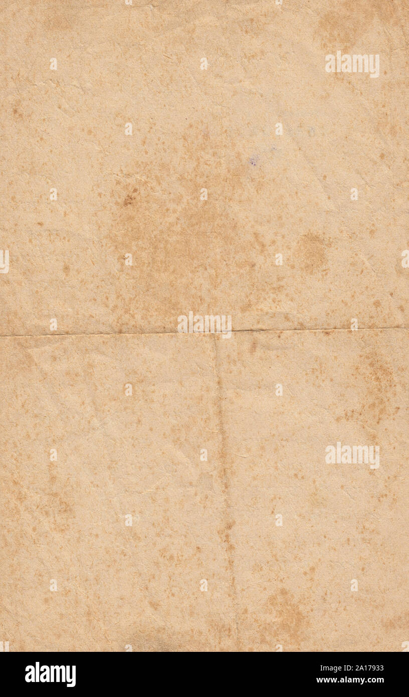 Texture old paper with traces of scuffs and stains Stock Photo - Alamy