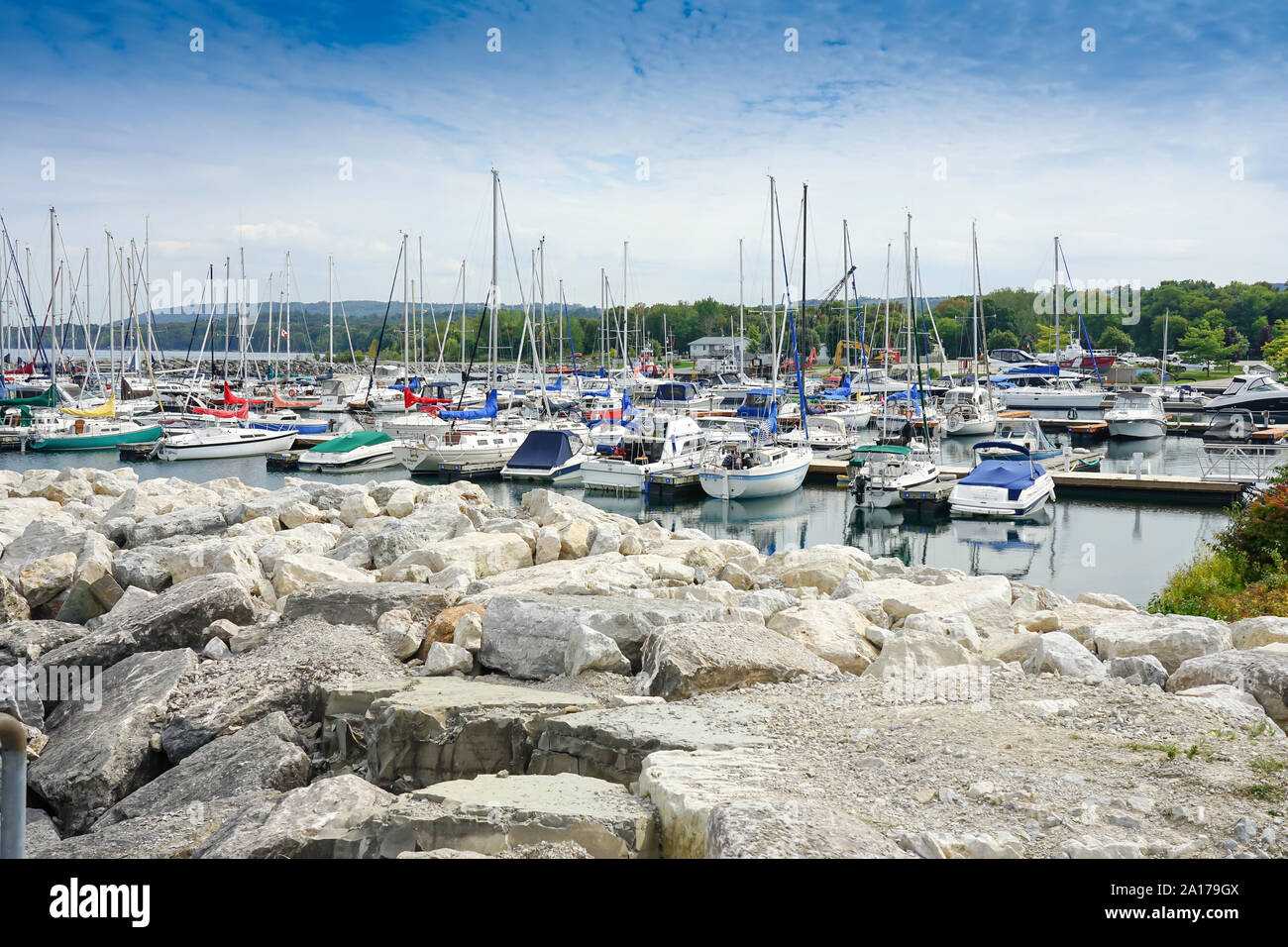 A small but pretty Town on Georgian Bay, with a great harbour is ...