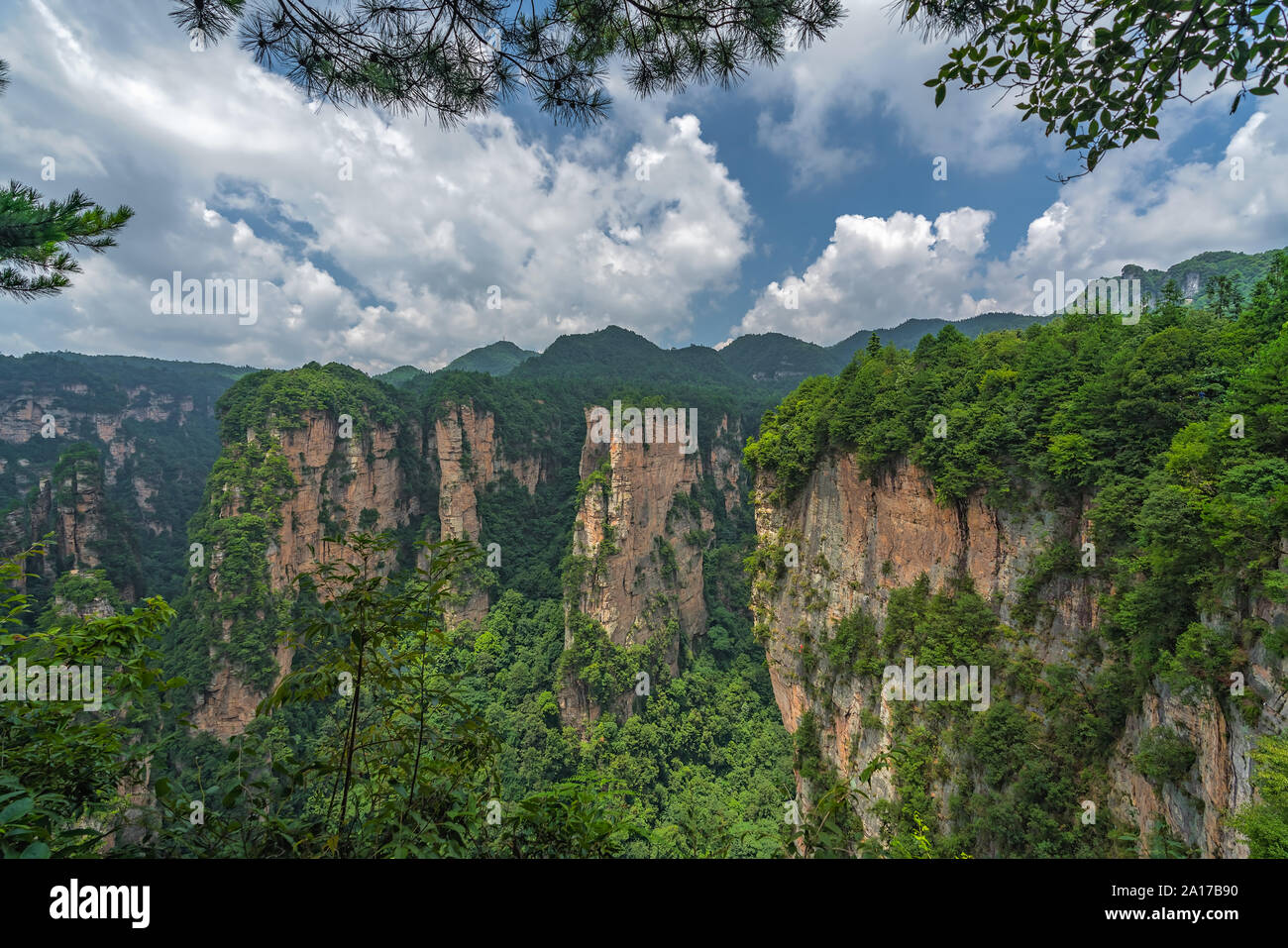 Stunning rock formations seen from the Enchanting terrace viewpoint ...