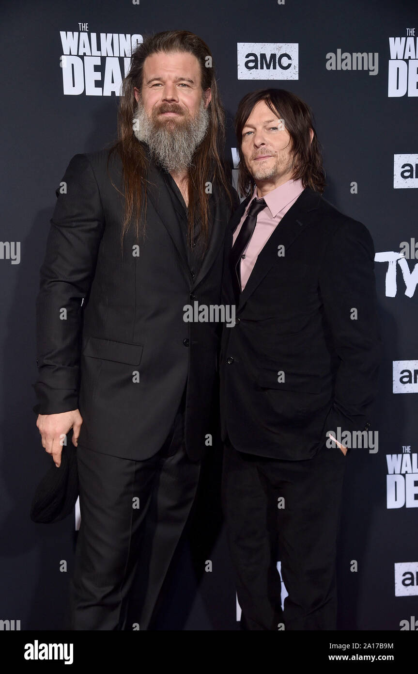 23 September 2019 - Hollywood, California - Ryan Hurst, Norman Reedus ...
