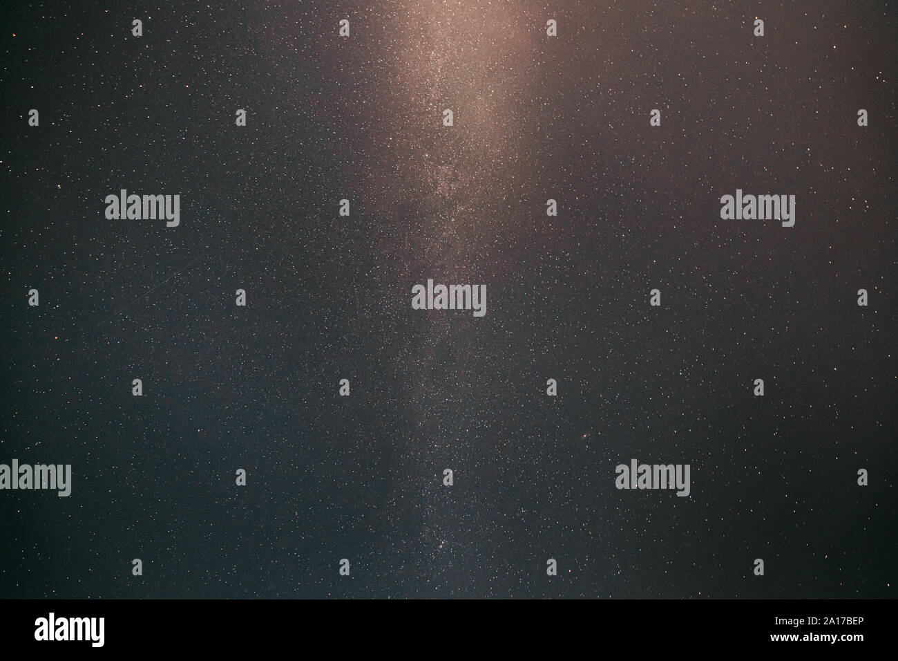 Real Night Sky Stars With Milky Way Galaxy. Natural Starry Sky Black ...