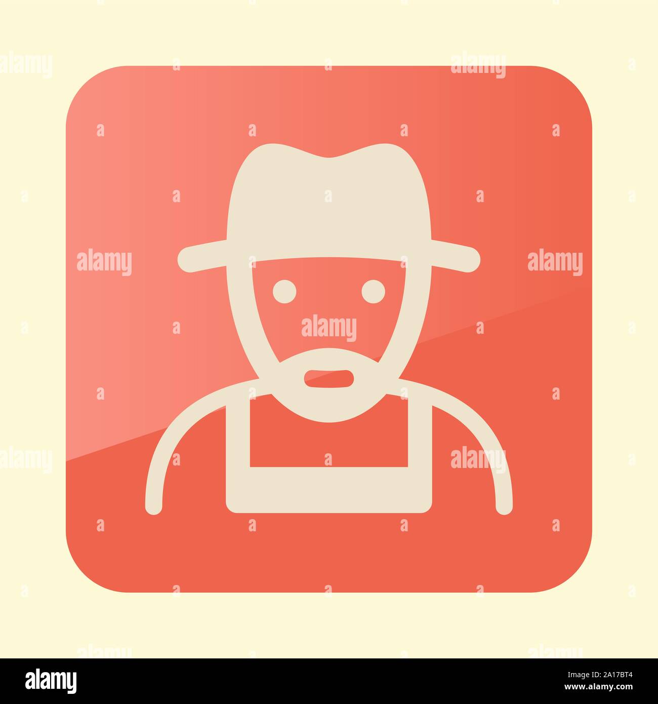 Farmers flat vector icon. Agriculture sign. Graph symbol for your web ...