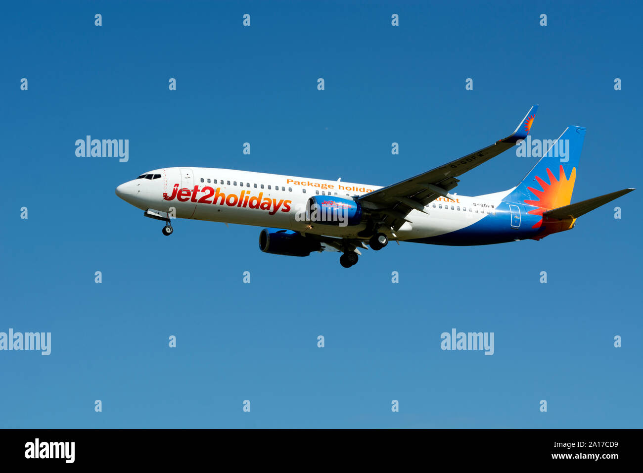 Jet2 plane sky hi-res stock photography and images - Alamy