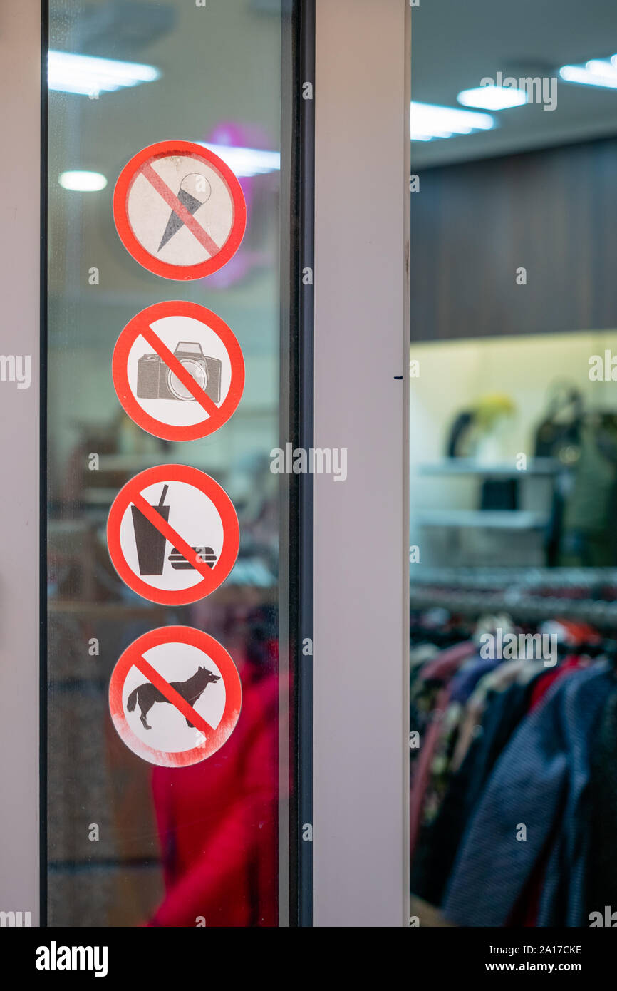 Allowed sign signage symbol prohibit hi-res stock photography and ...