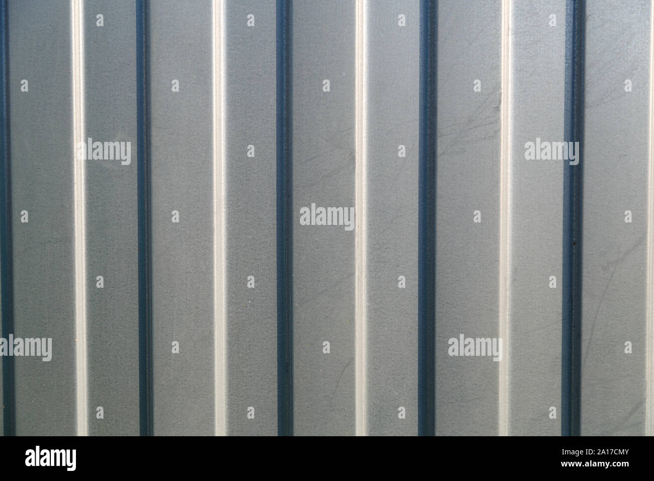 Background of corrugated gray metal sheet closeup Stock Photo - Alamy