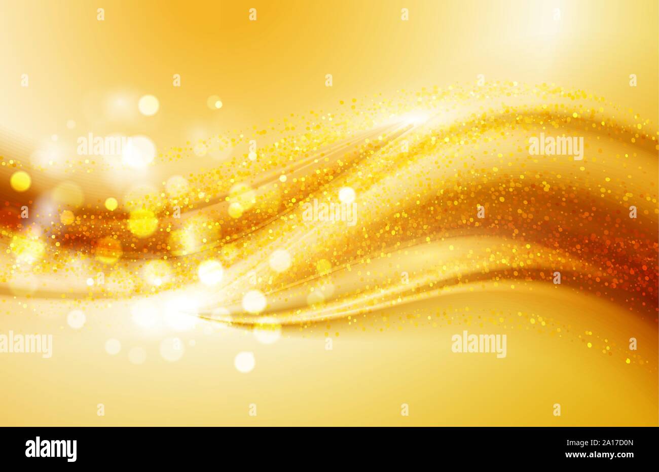 Gold satin backdrop Stock Vector Images - Alamy