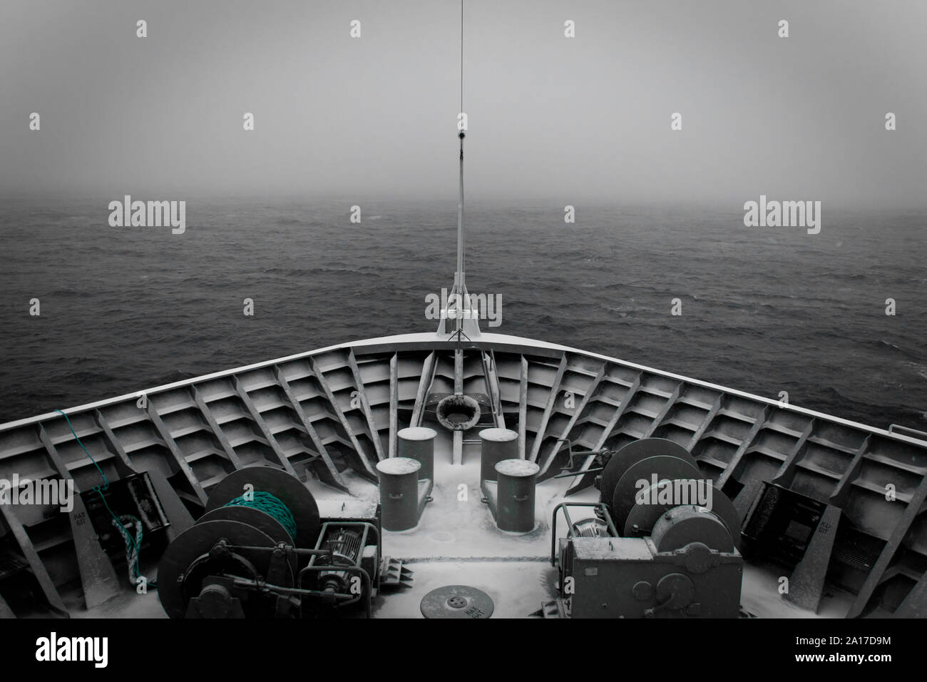 Sailing ship mist hi-res stock photography and images - Alamy