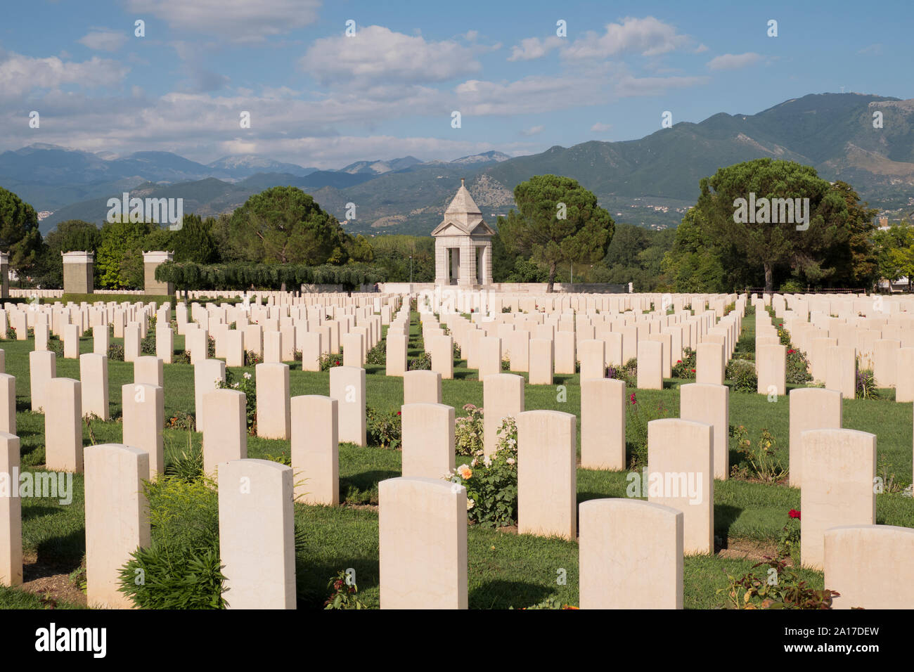Cassino cemetery hi-res stock photography and images - Alamy