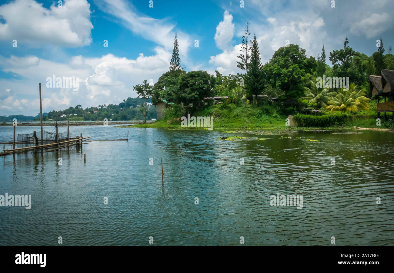 Wonderful landscapes at Lake Sebu on Mindanao in the Philippines Stock ...