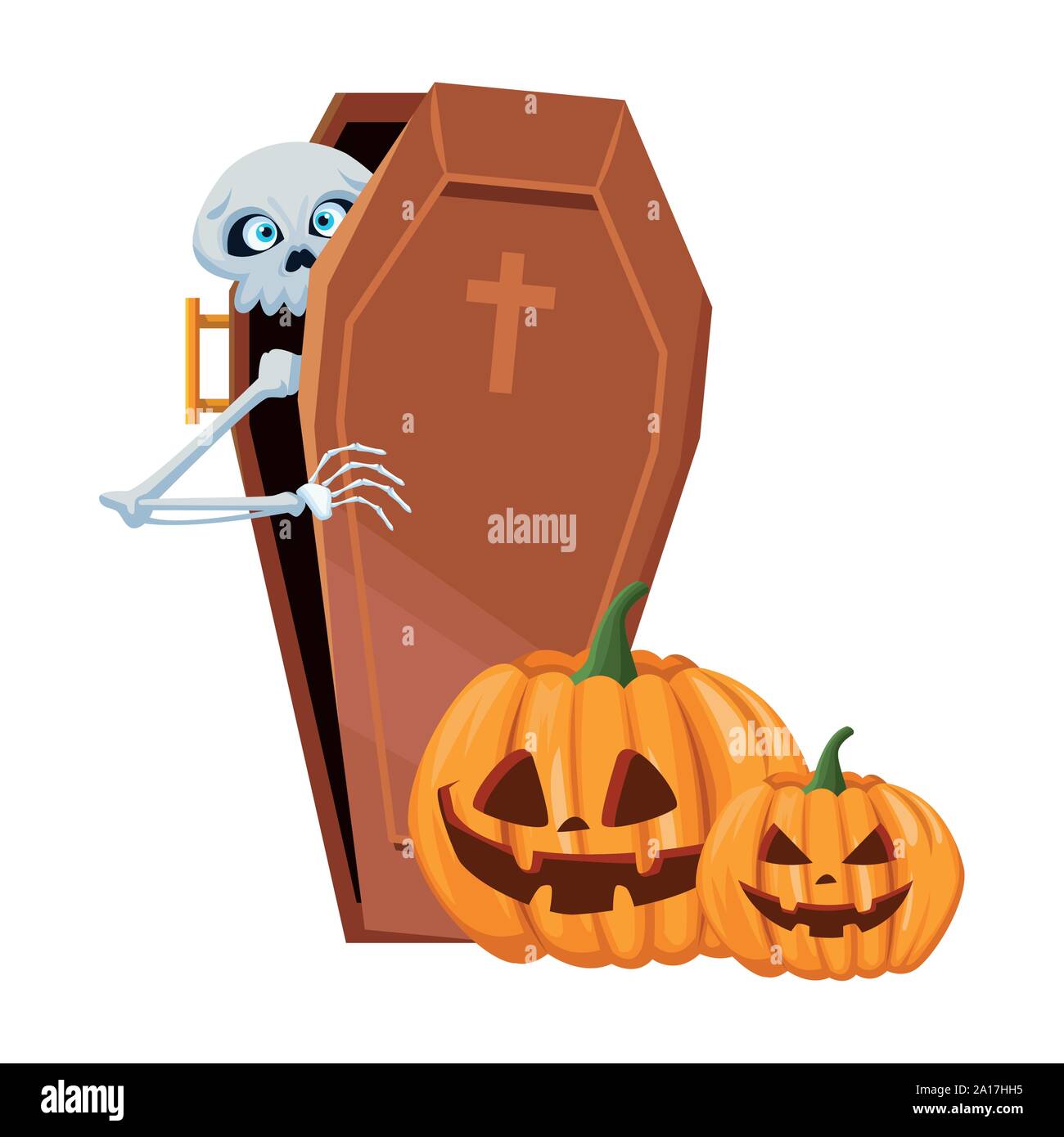 Skeleton In Coffin High Resolution Stock Photography and Images - Alamy
