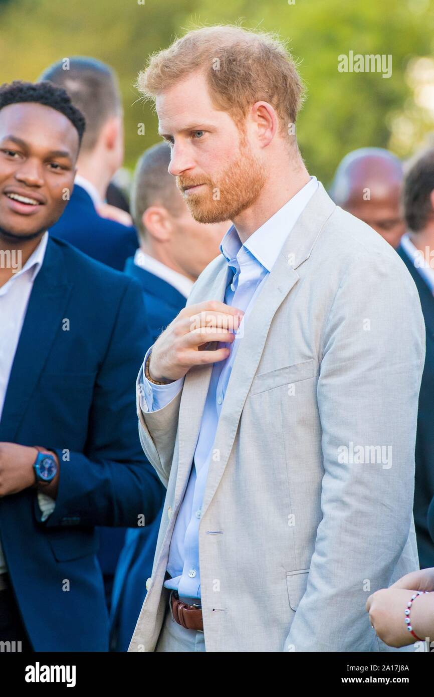 Cape Town, South Africa. 24th Sep, 2019. Harry, The Duke of Sussex, at ...