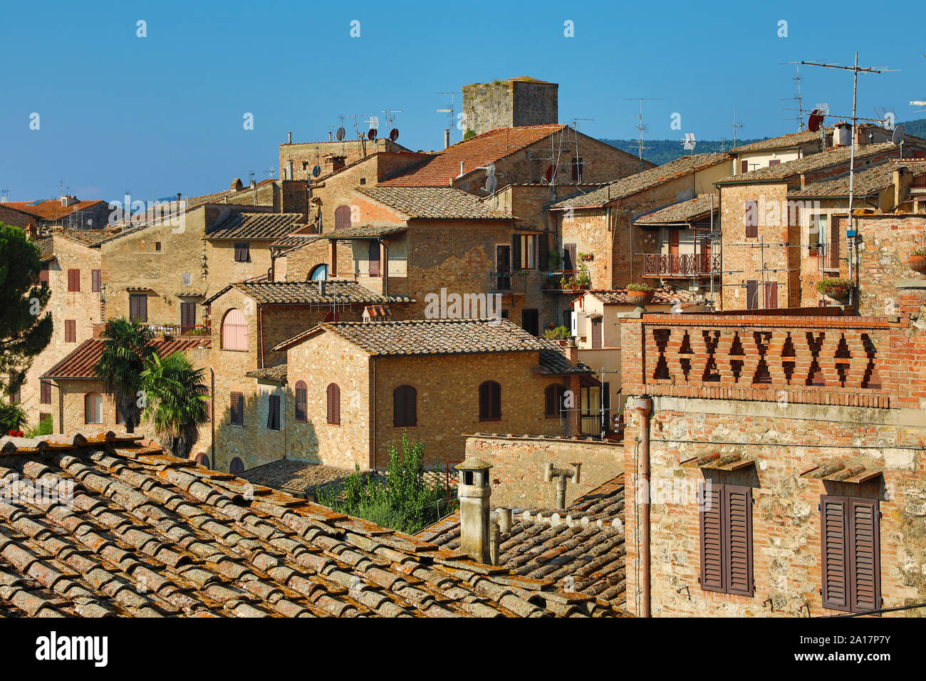 Italy rooftop rooftops hi-res stock photography and images - Alamy