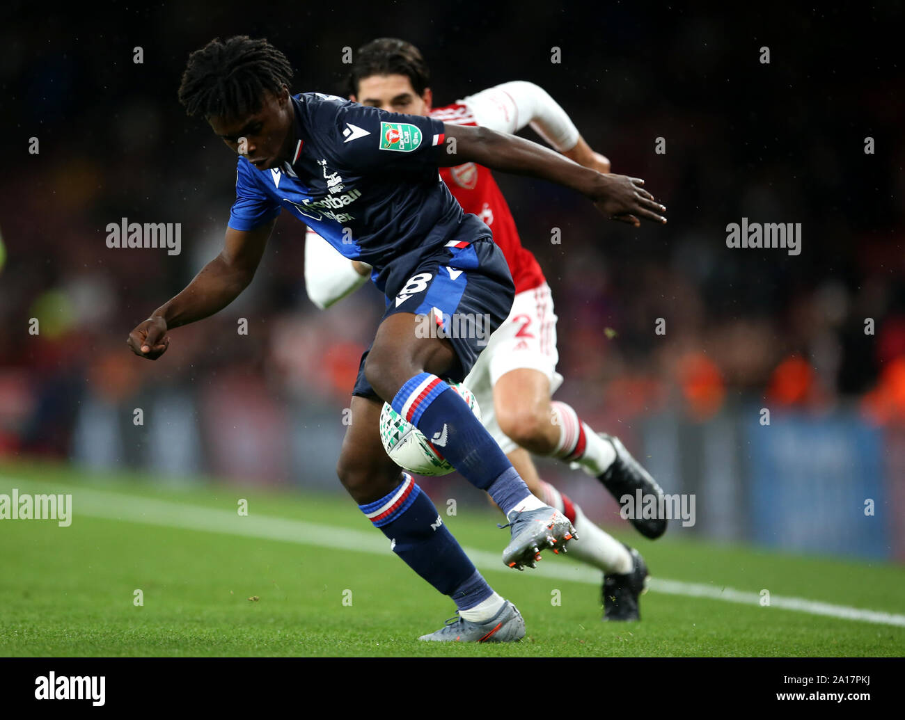 Nottingham Forest's Alex Mighten during the Carabao Cup, Third Round ...