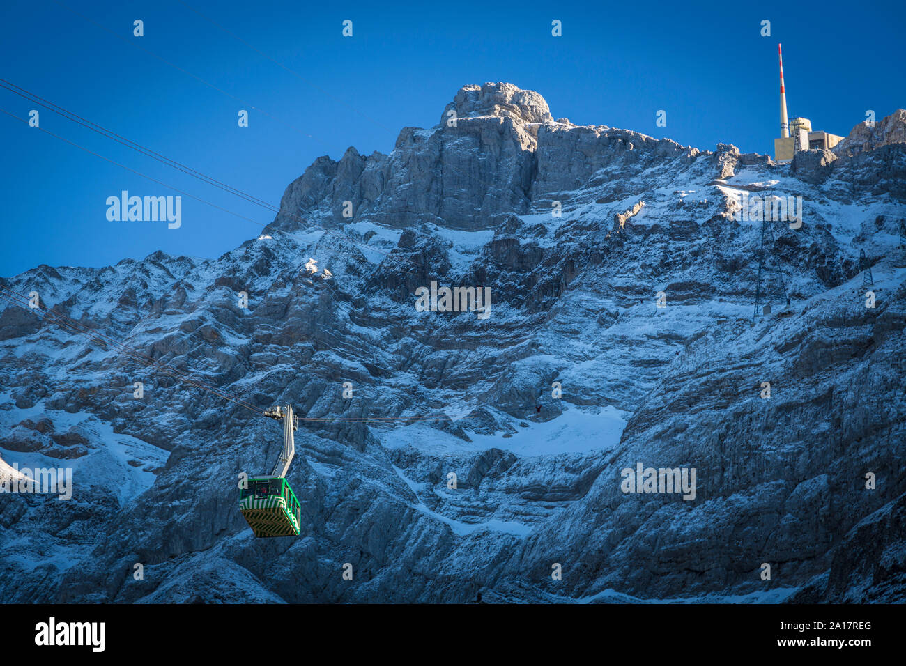 Switzerland europe appenzell santis alpstein hi-res stock photography ...