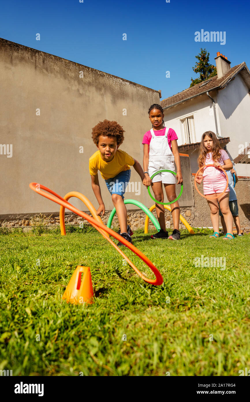 Diverse Kids Playing