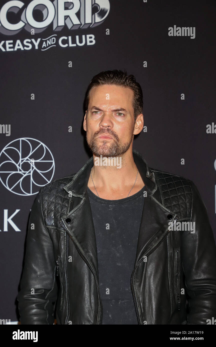 Las Vegas, NV, USA . Shane West at On The Record Speakeasy and Club ...