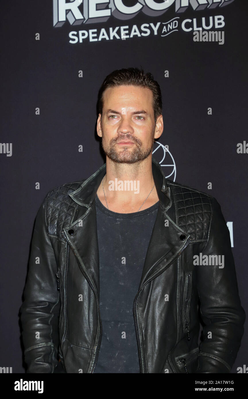Las Vegas, NV, USA . Shane West at On The Record Speakeasy and Club ...
