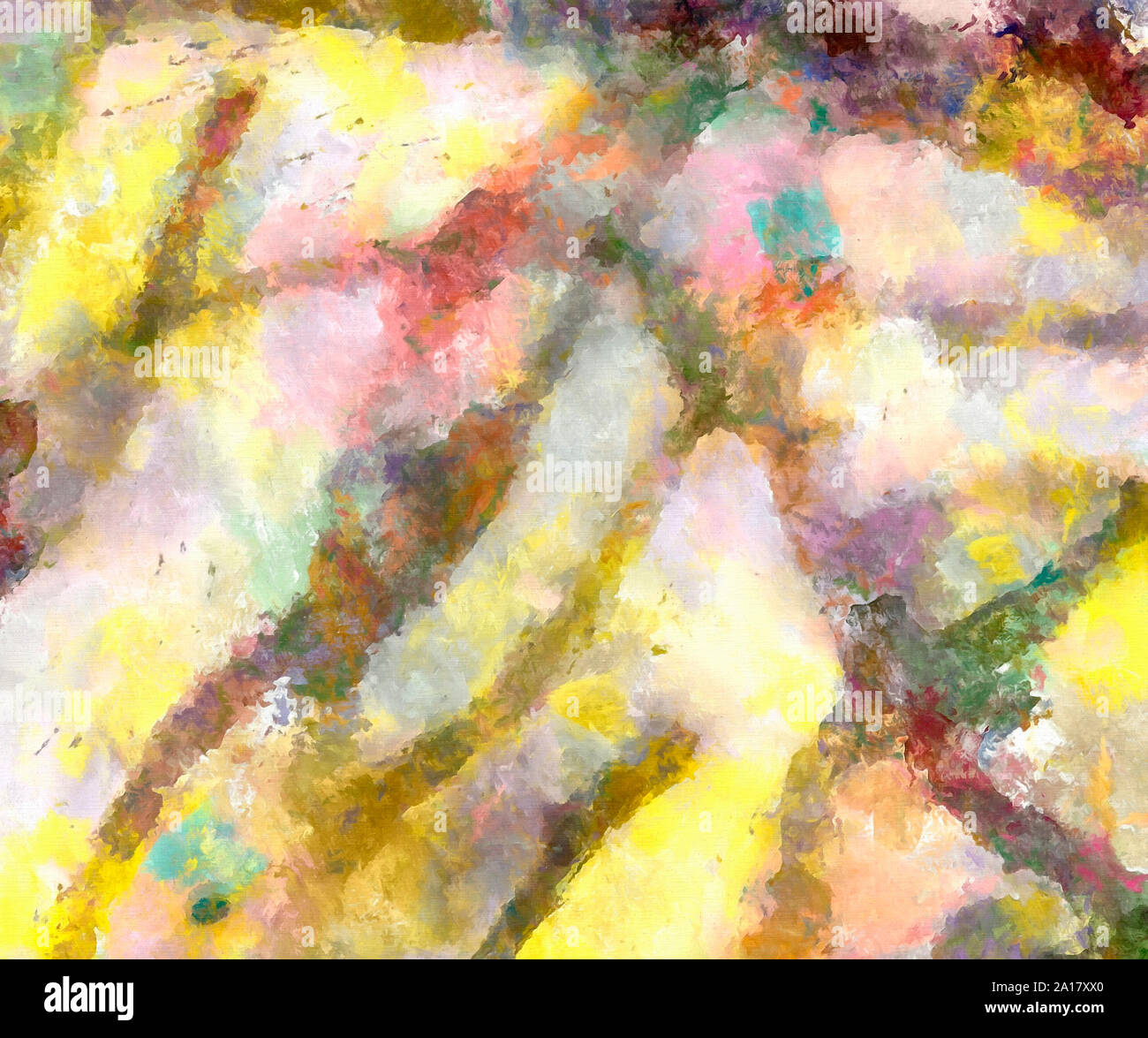 Oil painting style texture background. Hand drawn abstraction on canvas ...