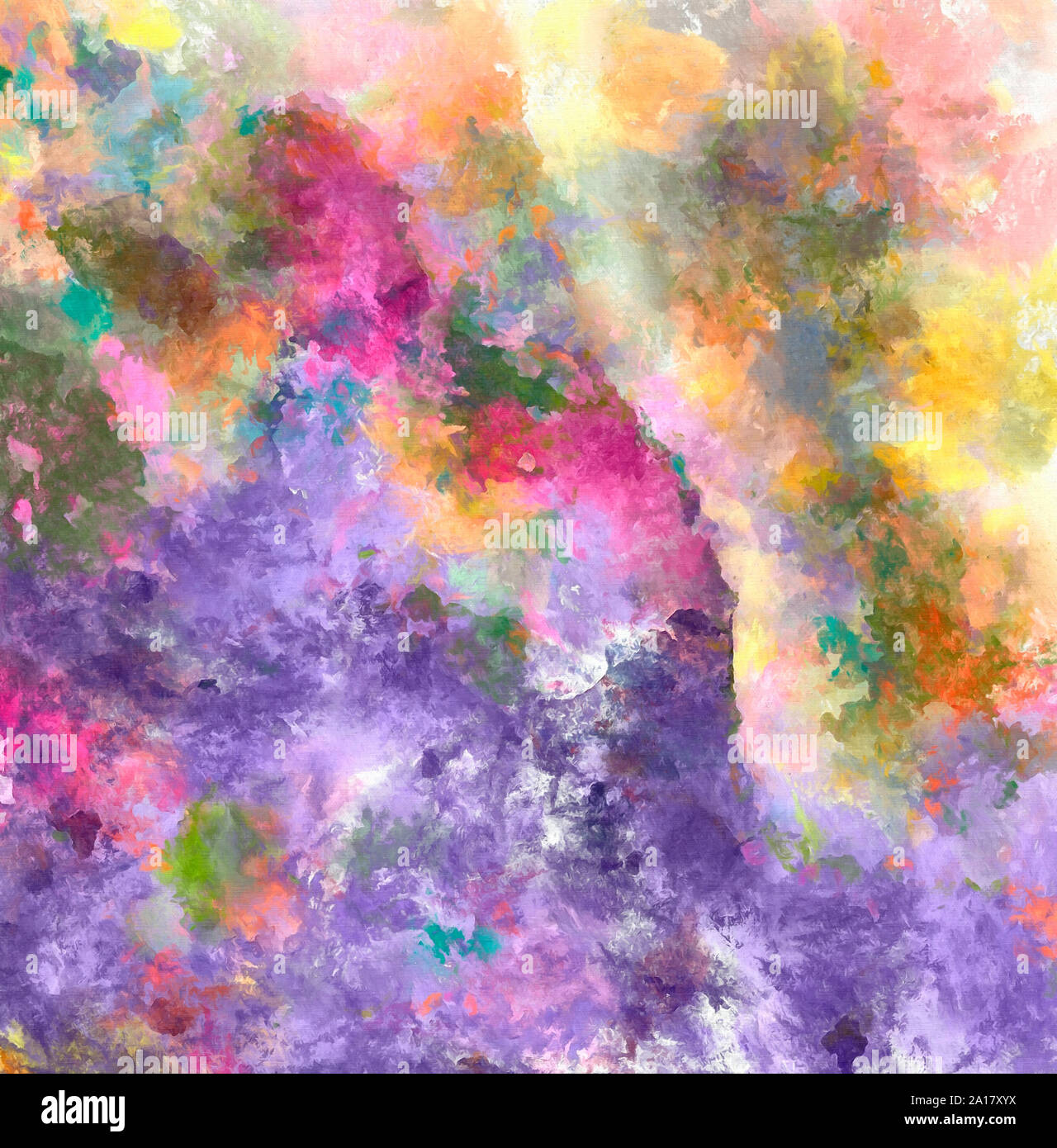 Oil painting style texture background. Hand drawn abstraction on canvas ...