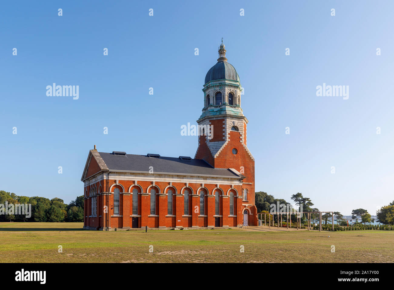 Netley Hospital chapel building, Royal Victoria Country Park, Netley ...