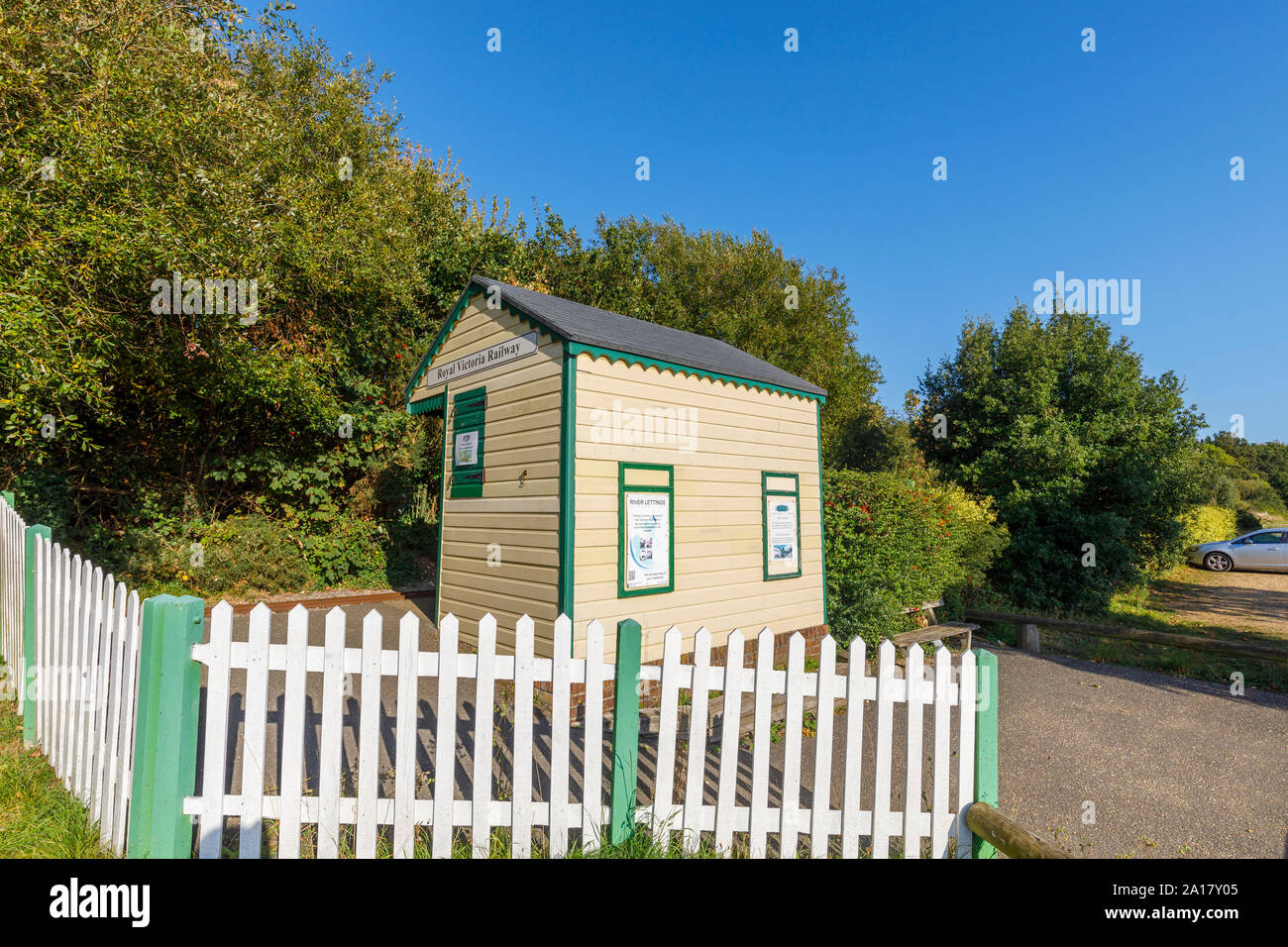 Royal Victoria Railway station building, Royal Victoria Country Park ...