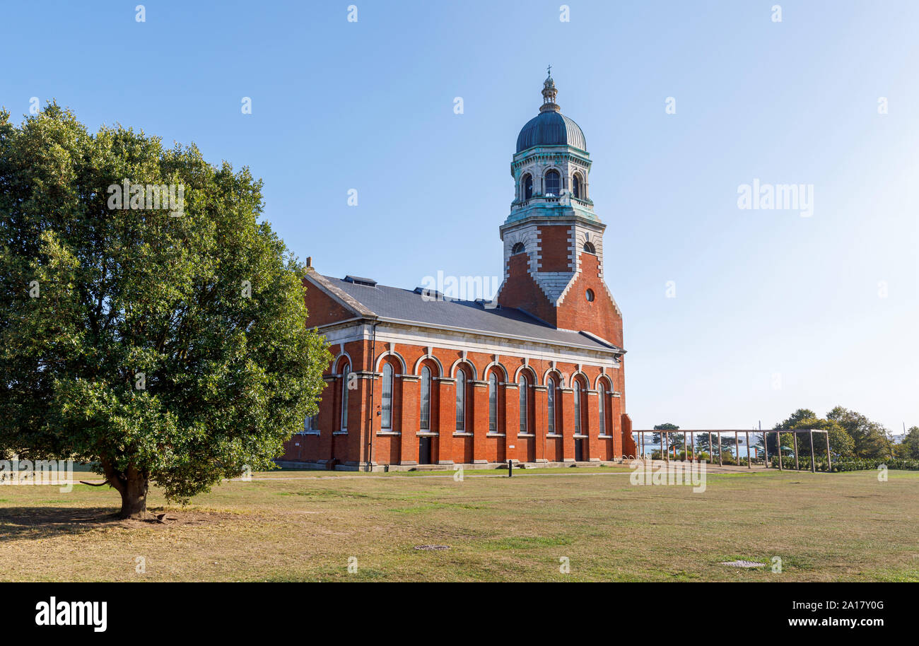 Netley Hospital chapel building, Royal Victoria Country Park, Netley ...