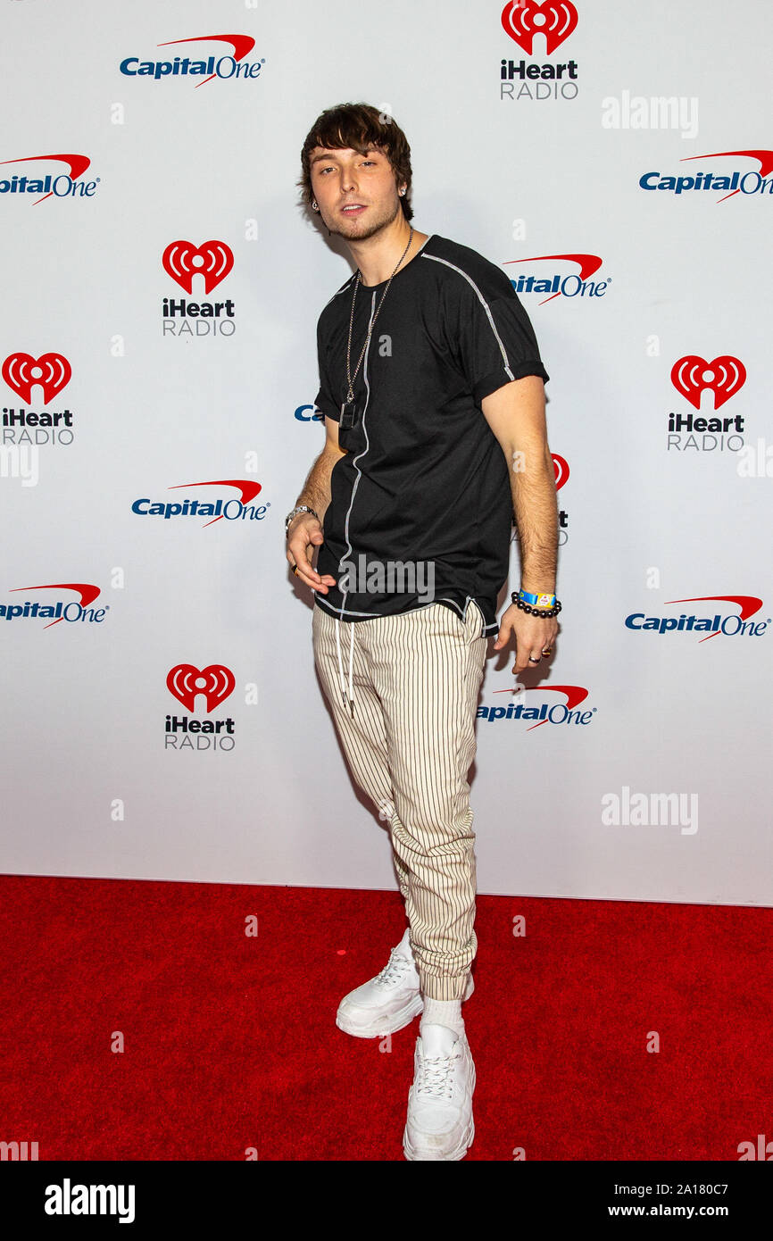 September 21, 2019, Las Vegas, Nevada, U.S: WESLEY STROMBERG of Emblem3 ...