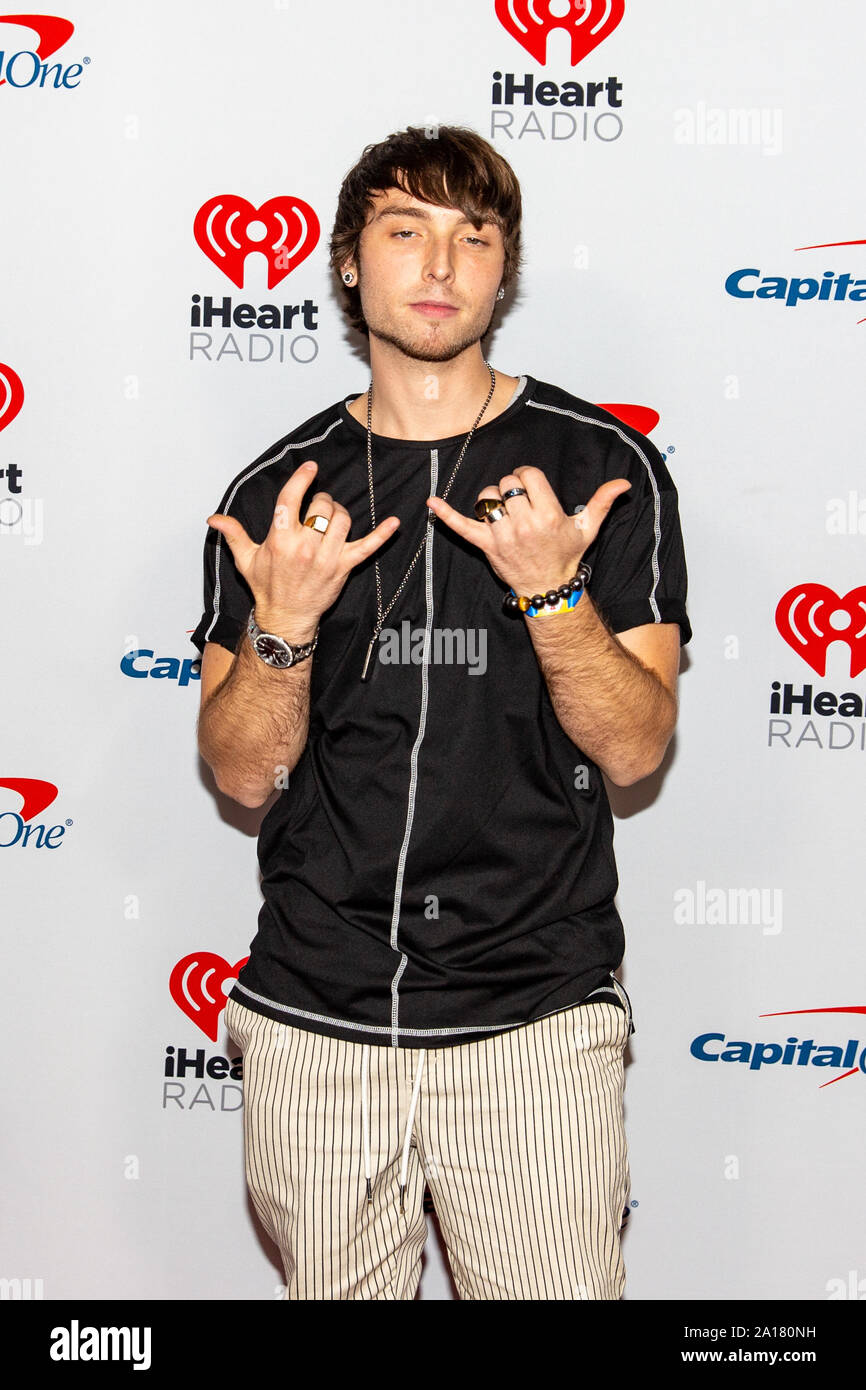 September 21, 2019, Las Vegas, Nevada, U.S: WESLEY STROMBERG of Emblem3 ...